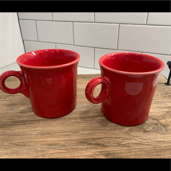 Fiestaware | Dining | Fiestaware Scarlet Red Coffee Mug Homer Laughlin ...